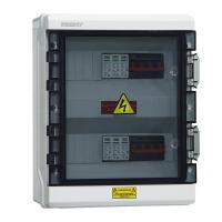 China dc solar panel string box 4 input 2 output PV array dc combiner box for sale