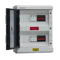 China dc solar panel string box 4 input 2 output PV array dc combiner box for sale