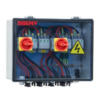 China solar  pv strings dc combiner box 4 strings IP66 hot sale for solar Pv safety for sale