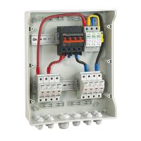 China Solar Combiner Box 4 in 1 out integrated for sale