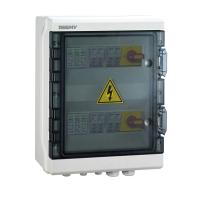 China 4 in 2 out DC Combiner Box for solar PV application for sale