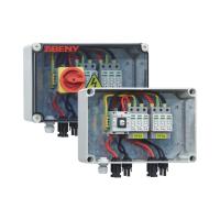 China 2 input 2 output 600VDC / 1000V DC string box combiner for solar Pv safety for sale