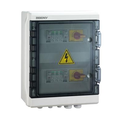 China IP65 DC PV Combiner Box UV Resistance Type 2 1000V SPD For Solar Panel for sale