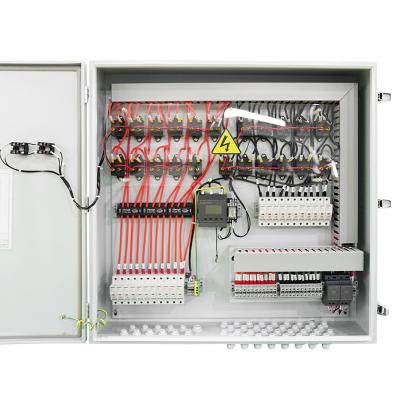 China Solar panel string box 12 input 1 output 1500V IP66 DC combiner box for PV safety for sale