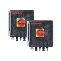 China 600VDC / 1000V DC string box 2 strings for solar PV system for sale
