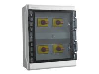 China Solar PV Combiner Box DC Direct Isolator Switch Box For Max 40A 1000V 2 Strings for sale