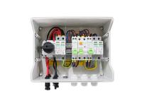 China DC+AC COMBINER BOX BHS-1-1A  with the DC and AC protection for solar PV system for sale