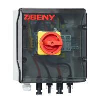 China solar PV 600VDC/1000VDC  door clutch  1 input 1 output combiner box dc for sale