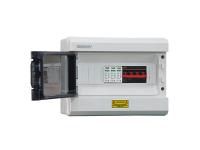 China DC PV Solar Combiner Box 2 Input 1 Output 600VDC Waterproof IP65 6 Strings for sale