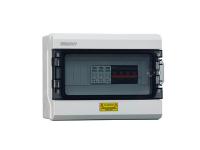 China DC PV Solar Combiner Box 2 Input 1 Output 600VDC Waterproof IP65 6 Strings for sale