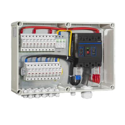 China BENY 1000V 1500V 8 10 12 16 24 Strings Solar Combiner Box for sale