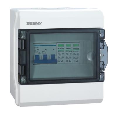 China UV Resistance PV Combiner Box AC Distribution Box For Solar Grid Distribution for sale