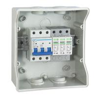 China UV Resistance PV Combiner Box AC Distribution Box For Solar Grid Distribution for sale