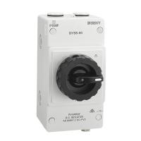 China 50A solar dc isolator switches 1500V DC Isolator Switch in China for Solar SAA TUV Certificate for sale