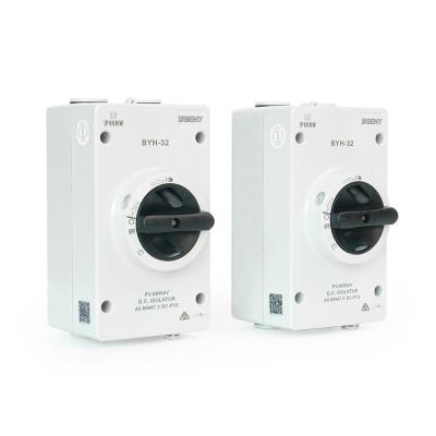 China BENY True DC 1000V 32A DC Isolator Switch for Solar Array for sale