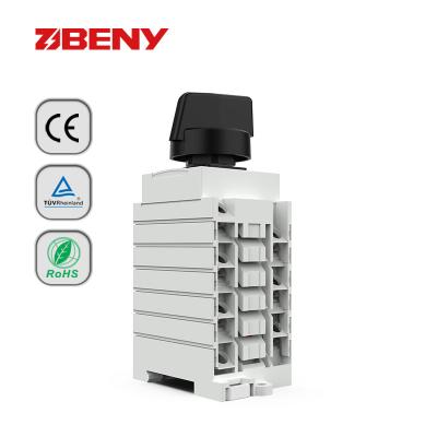 China BENY 6p Din rail Factory Price High Quality Solar PV Isolator DC 1500V 32amp Load Isolation Switch for sale