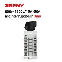 China BENY 6p Din rail Factory Price High Quality Solar PV Isolator DC 1500V 32amp Load Isolation Switch for sale