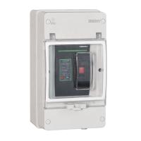 China PV DC mould case circuit breaker  BDM-250  with IP65 Enclosure 2 poles  250A  500V solar for sale
