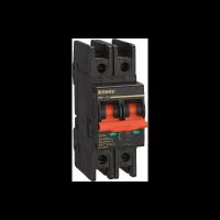 China Solar DC mini circuit breaker  BB1-63 UL489B 2P up to 50A 600V for sale