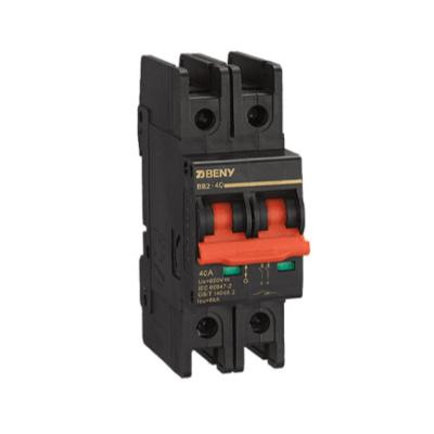 China dc mini circuit breaker  battery protector breaker 1500V 40A IEC BB2-40 for sale