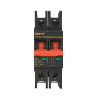 China Solar Mini DC Circuit Breaker BB1-63 UL489B 2P Up To 50A 600V No Polarity for sale