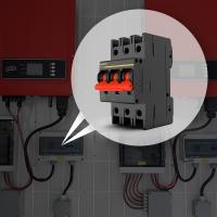 China BENY DC Circuit Breaker miniature circuit breaker  2P 600V for Solar PV for sale