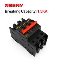 China Miniature Solar Circuit Breaker Overload Protection 3P 1500V Max 40A For PV for sale