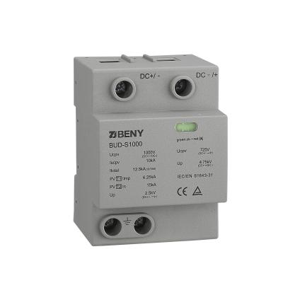 China 1000V Safety DC Surge Arrester Protection Device For Photovoltaic for sale