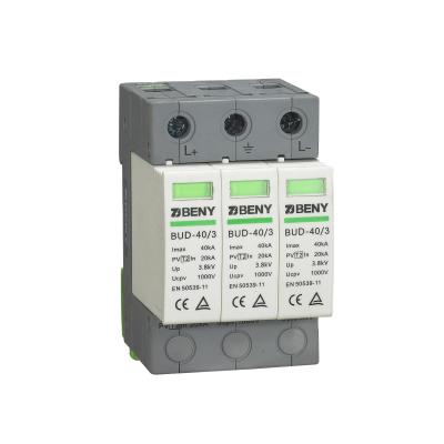 China DC Surge Arrester for Photovoltaic TUV CE 1000V 40kA for sale