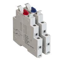 China 2 Poles DC Fuse Holder Solar PV System No Polarity 1500V 30A 2P for sale