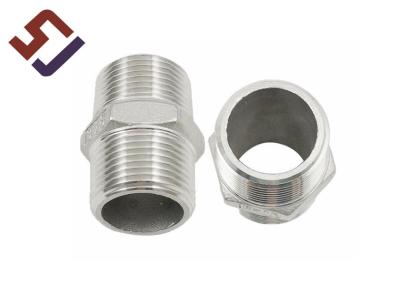 China Stainless Steel Hex Nipple Plumbing Pipe Fitting Hardware Parts for sale