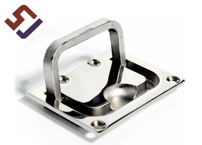 China Marine Hardware Stainless Steel Precision Casting Compression Flush Pull Hatch Latch Lock for sale