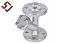 China OEM Stainless Steel Flange Investment Casting For Strainer Valve Body for sale