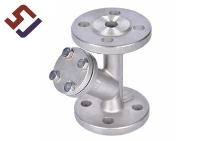China OEM Stainless Steel Flange Investment Casting For Strainer Valve Body for sale
