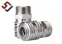 China Pneumatic Industrial Coupler NPT Air Compressor Steel Tube Connector Push for sale