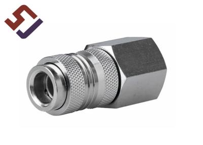 China Thread Connected Hydraulic Quick Coupling For High Pressure System for sale