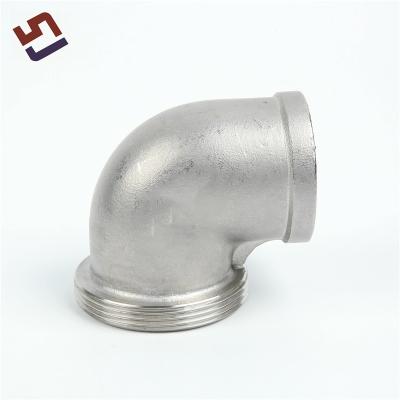 China OEM Customized Precision Investment Casting Part Pipe Fittings for sale