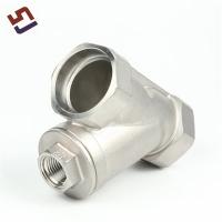 China Custom High Precision 304 316 Valve Mesh Filter Stainless Steel Y Type Strainer for sale