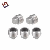 China Customized Stainless Steel Thread Casting Pipe Fitting Connector 90 Degree Street Exhaust for sale