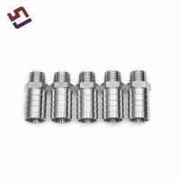 China Custom Precision Casting Lost Wax Casting Stainless Steel Joint Double Hose Nipple Pipe Fittings for sale