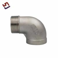 China Customized Factory Custom High Precision Stainless Steel 90 Degree Elbow Industrial Pipe Fitting for sale