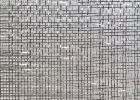China Free Oil 68% Glass Laminated Wire Mesh Fine Metal Fabrics Stainless Steel for sale