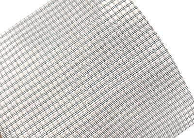 China Luxury Decorative Blue Color Glass With Metal Mesh Interlayer Plain Woven for sale