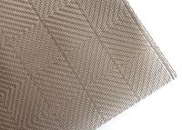 China Art Brass Woven Metal Glass Laminated Wire Mesh 0.5mm for sale