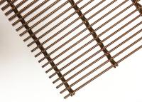 China Rose Golden Flexible Cable Wire Stainless Steel Architectural Mesh For Facade for sale