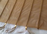 China Golded Color 316l Stainless Steel Architectural Mesh Decorative Paint Metal Partition for sale