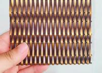 China Antique Bronze Ss316l Architectural Metal Mesh For Facade Cladding for sale
