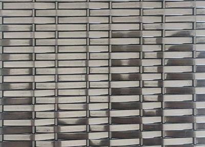 China 3.6mm Black Color Ss304 Steel Mesh Architecture For Decorative Panels for sale