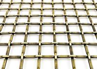 China Customized Thickness Architectural Metal Mesh Copper Customized Size for sale