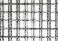 China 4.4mm Black Color Architectural Woven Wire Mesh Partition Panel Decorative Metal for sale
